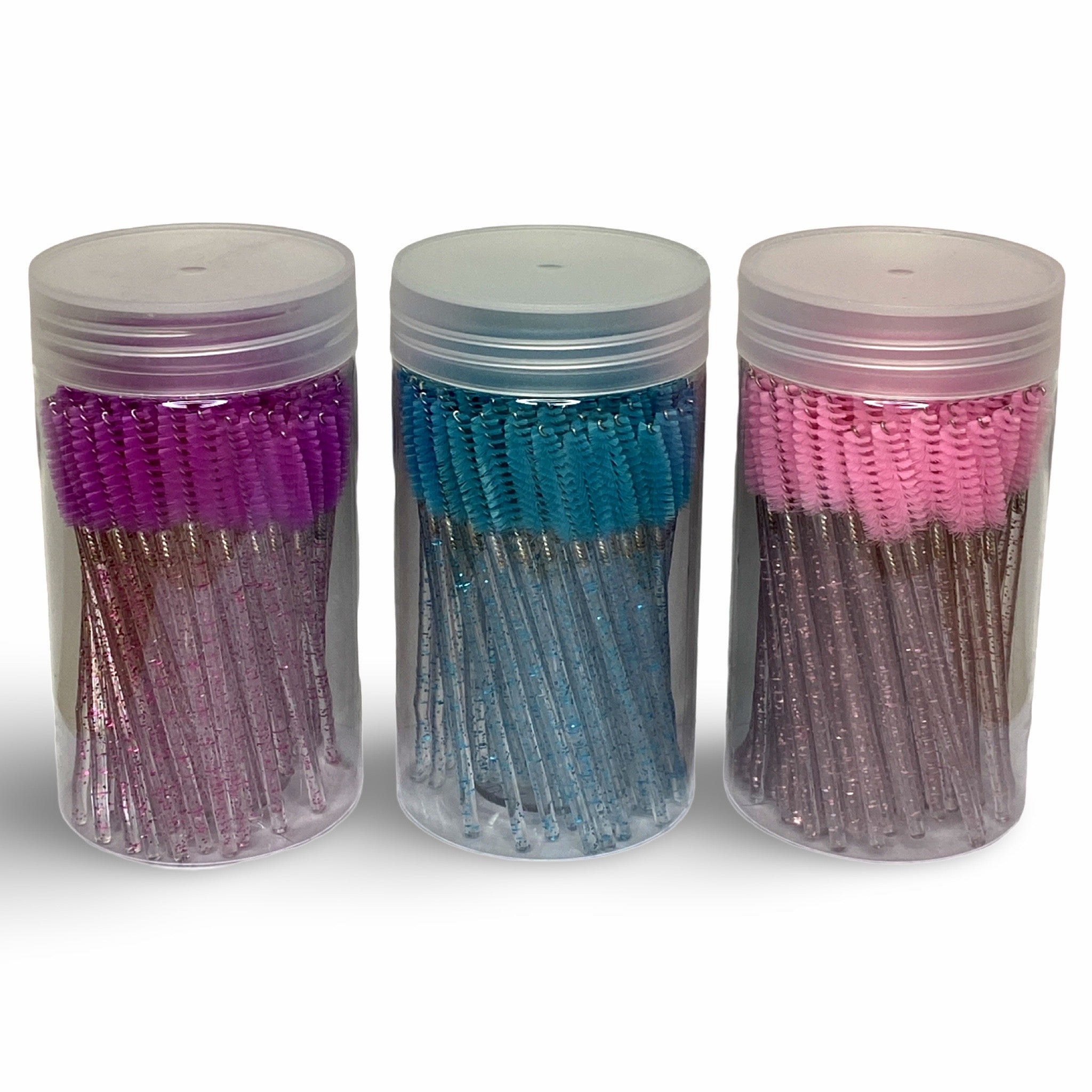 Glitter Mascara Wands/Spoolies 100 pack – Cosmetica Pro Store